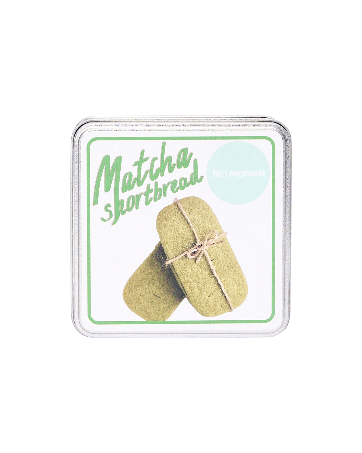 Japanese Matcha Shortbread Biscuit Tin — DELLI