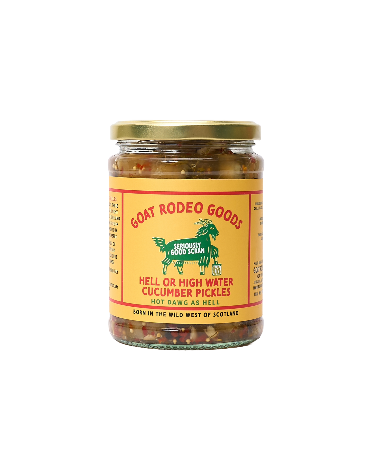 Hell Or High Water Spicy Cucumber Pickles – DELLI