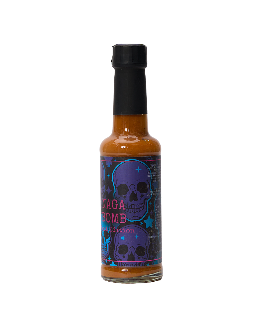 Naga Bomb Hot Sauce: Ghost Edition – DELLI