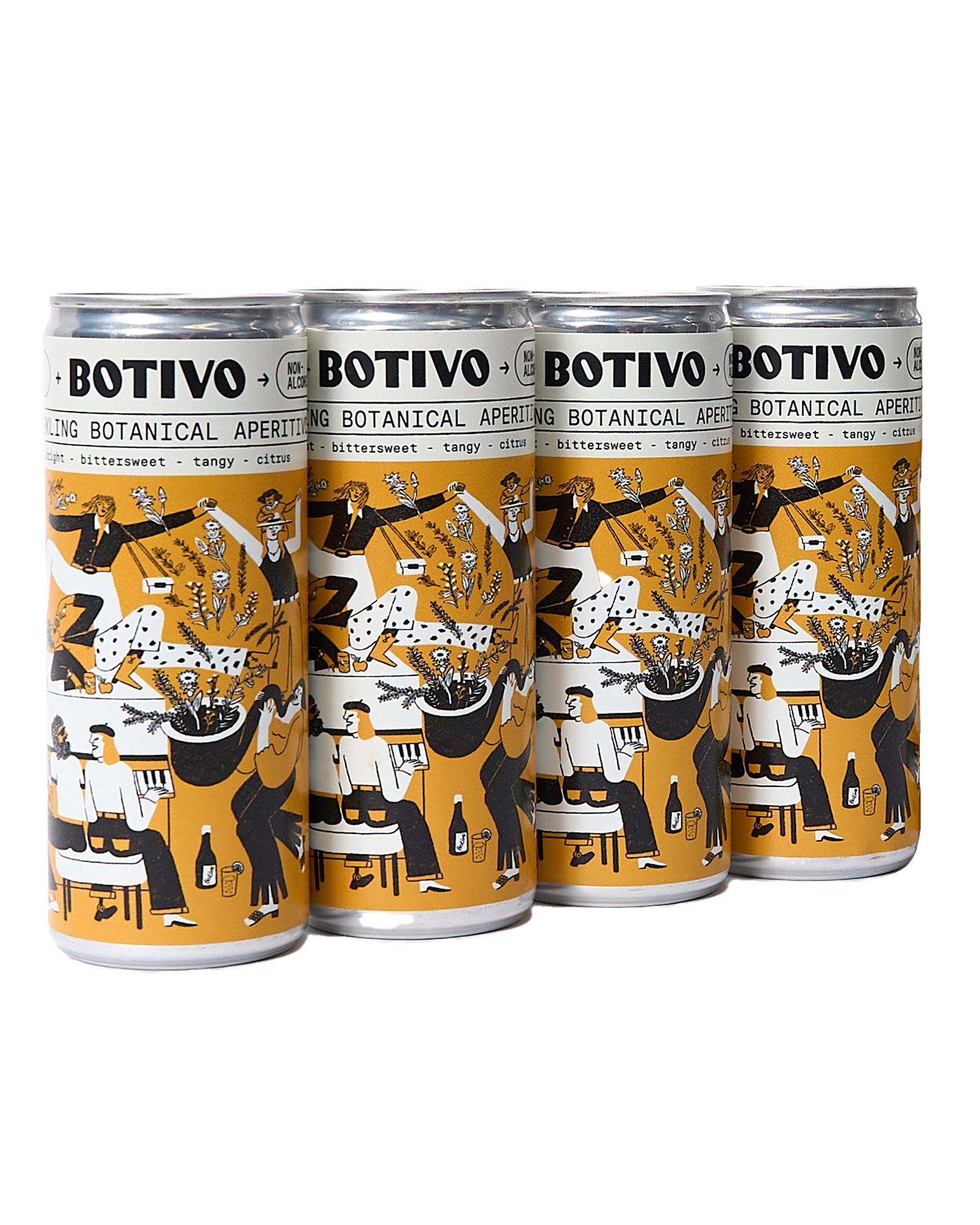 Sparkling Botanical Aperitivo (4 pack) – DELLI
